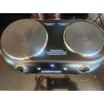 Farberware 1800W Double Burner Electric Cooktop, Small Countertop Stove ...