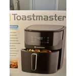 Toastmaster Small Air Fryer Basket, 2.6L (2.75 quart) Capacity, Black ...