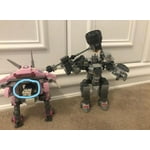 LEGO Overwatch Set: D.Va & Reinhardt Mech Suit and Powered Armor 75973 ...