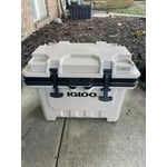 Igloo IMX 24 qt. Rugged Blue Hard Sided Cooler, Lightweight, Heavy-Duty ...