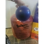 Balloon Time Portable Jumbo Helium Tank Kit, Disposable, Includes 50 ...