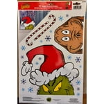 Licensed Grinch Peeker Window Christmas Cling, 11" x 17” - Walmart.com