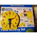Learning Resources Time Activity Set, Educational Toy for Kids, Ages 5 ...