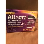 Allegra 12 Hour Allergy Medication, Non-Drowsy, Fast, Multi-Symptom ...
