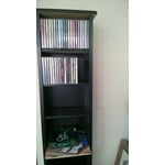 Prepac Slim Multimedia Storage Tower - Compact CD/DVD Media Cabinet ...