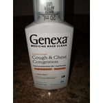 Genexa Cough and Chest Congestion Relief Dye Free 6 fl oz Liquid with ...