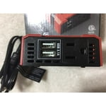 Ever Start Vehicle Power Inverter 100W with Dual USB Ports 12V DC ...