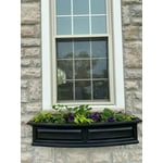 Nantucket Window Box 2FT Black - Walmart.com