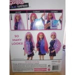 Barbie Color Surprise Doll with Color-Changing Hair & Hair Stencils ...