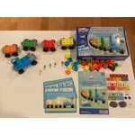 hand2mind Numberblocks Express Train MathLink Cubes Activity Set, Train ...