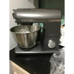 Farberware Professional Stand Mixer, 4.7 Quart, 6 Speed, Gun Metal with ...