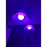 Merkury Smart LED Bulb - 9W (60W Eqv) RGBW Dimmable A19 Light, E26 Base ...