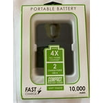 Powertek Liquipel Power Bank 10K, Compact Black - Walmart.com