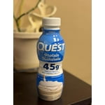 Quest Nutrition High Protein Vanilla Milkshake Ready to Drink 45g 4 ...