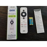 Onn+ Voice Remote Compatible with onn Streaming Devices and Google TV ...