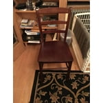 Winsome Benjamin Ladder-Back Chairs, 2-PC Set, Walnut Finish - Walmart.com