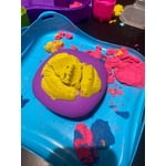 Kinetic Sand, SquishMotion Playset with 1lb Play Sand, Stamper & 5 ...