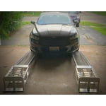 Heavy Duty, Low-Profile Aluminum Vehicle Service Stands with Removable ...