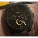 Fossil Men's Machine Chronograph, Brown-Tone Stainless Steel Watch ...