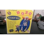 "Warm Fuzzy Toys - 46"" Bozo The Clown Inflatable 3-D Bop Bag, Punch ...