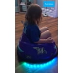 Flybar Pink 6 V Bumper Car Powered Ride-On with LED Lights - Walmart.com