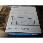 Linksys AX5400 Dual Band Wireless System, WiFi 6 Router, Black Internet ...