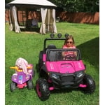 Peg Perego Polaris Ranger RZR 900 12-Volt Battery-Powered Ride-On, Red ...