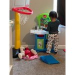 Step2 Little Cooks Blue Kitchen Playset with 26-Piece Accessories for ...