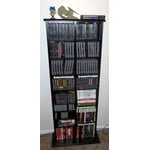Prepac Double Media Tower - Versatile CD Storage Furniture With ...