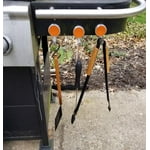 Blackstone Tool Holder Combo with Griddle Tool Rack and Magnetic Hooks ...