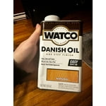 6 Pack, Light Walnut, Watco Danish Oil - 65541, Quart - Walmart.com