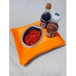Snuggie Flaming Hot Cheetos 2-in-1 Pillow and Snack Tray, Red, Fully ...