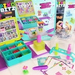 Pixobitz Kids' Arts & Crafts Set Studio with 500 Aqua Beads, DIY Tools ...
