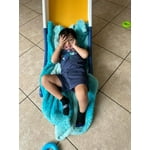 LAZY BUDDY Big Kiddie Slide, Indoor/Outdoor Large Backyard Toy ...