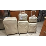 Hikolayae Sunshine Hardside Hardshell Spinner Luggage Set, 5 Piece ...