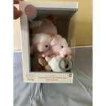 Heritage Baby 5-PC Stackable Plush Baby Farm Animals Rattle Set ...