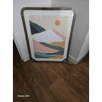 Mainstays 22x28 Matted to 18x24 Walnut Rounded Corner Poster Frame ...