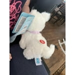 Kid Connection Mini Walking Pet White Cat Battery Plush Toy for ...