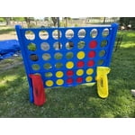 Hasbro Giant Connect 4 Board Game, Plastic Blue, Nearly 4 Feet Wide ...