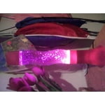 Creative Motion Groovy S-Shaped Lamp, Glitter / Blue, Height: 16 tall ...