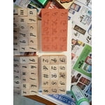 Script Alphabet & Numbers Wood Stamp Set by Recollections - Woods ...