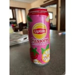 Lipton Fusions Iced Tea Strawberry Lemonade 16 fl oz Can - Walmart.com