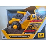 Caterpillar Rugged Dump Truck with Four-Wheel Drive Working Lights and ...