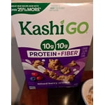 Kashi Protein Cereal with 10g Protein and 10g Fiber in Mixed Berry ...