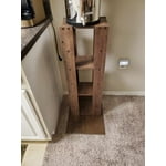 IRIS USA Slim 3-Shelf Open Wood Book Storage Office Shelving Unit ...