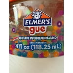 Elmer's Gue Neon Wonderland Slime With Glow-in-the-Dark Mix-Ins ...