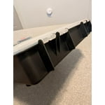 Hyper Tough 2-Pack Organizer, Stackable Plastic with 8 Movable Dividers ...