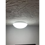 Cooper Lighting 3000598 3.4 x 9 x 9 in. White LED Ceiling Light ...