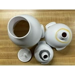 Kitchenaid Set of 4 Plastic Funnels in White - Walmart.com