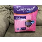 Composure by Rexall Maximum Absorbency Underwear for Women Size L 42 Ct ...